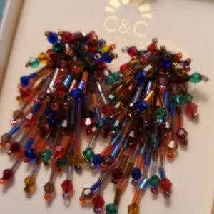 C&C California | Jewelry | Cc Beaded Earrings | Poshmark